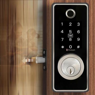 China Kingforce Smart Electronic Lock with Touchpad Voice Guide and Fingerprint for sale