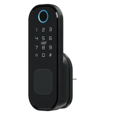 China WiFi Smart Door Lock Fingerprint Password Digital Keyless Entry Deadbolt for sale