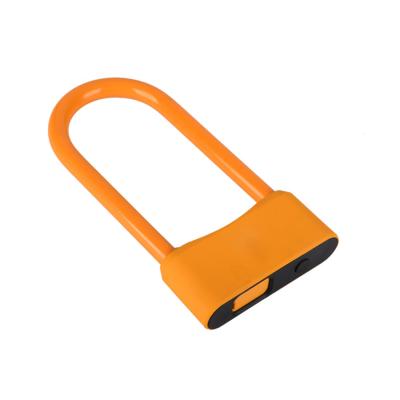 China Bluetooth Smart Lock Fingerprint Traffic Lock IP65 Waterproof 5000mAh for sale