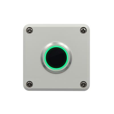 China TOUCHLESS Exit Button T1W 100mm Detection Range IP65 Waterproof Stainless Steel for sale