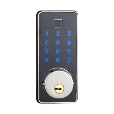 China Smart Door Lock with Fingerprint and Code Access 200 User Capacity for sale