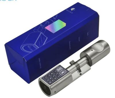 China Tuya Smart Lock PBTY0KEY Bluetooth Keyless Entry Door Lock with App Control for sale