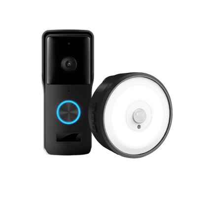 China Outdoor Battery Wi-Fi Video Doorbell Camera 1080p PIR Motion Sensor Night Vision 2-Way Audio for sale