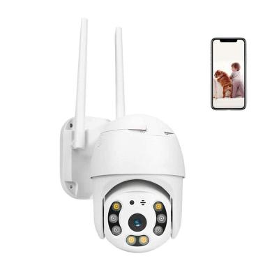 China 1080P Outdoor Wireless IP Camera Auto Tracking Night Vision IP65 Waterproof Two Way Audio for sale