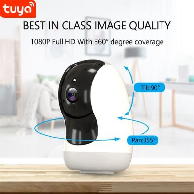 China Tuya Smart Life 1080P IP Camera 2MP Wireless WiFi Security Surveillance CCTV Camera for sale