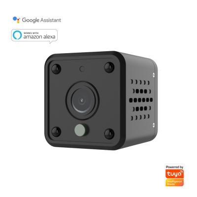 China Tuya Smart Life Mini WiFi Camera 1080P HD Wireless Battery CCTV Home Security Night Vision Google Assistant for sale