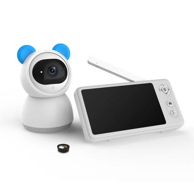 China Smart Wireless Baby Monitor E95AS01 2.4GHz 5 Inch Display Night Vision for sale
