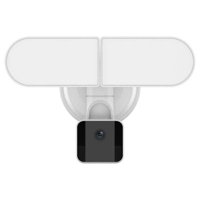 China Security Floodlight Camera 1080p HD Outdoor Motion Sensor LED Light IP66 Waterproof for sale
