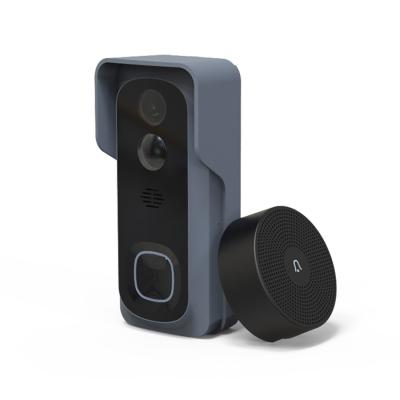 China Wireless Video Doorbell 1080P IP65 Waterproof Battery Powered Works with Google Home Alexa for sale