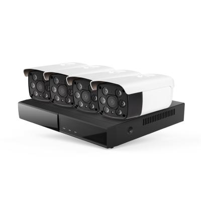 China 4CH Wired NVR Security Kit 1080p H.265+ Network Video Recorder for sale