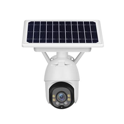 China Unistone 2MP 8W 4G WiFi Solar PTZ Smart Speed Dome Camera Outdoor Security for sale