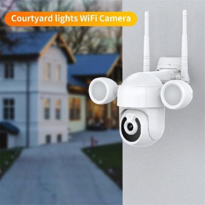 China Smart Courtyard Light Wi-Fi Camera KS-X8 1080p Outdoor Security with Motion Detection for sale