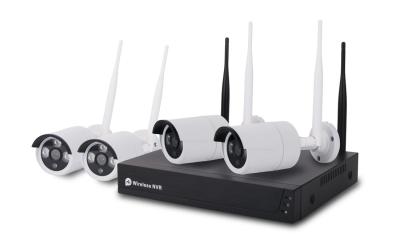 China Unistone 4CH Outdoor Wireless WiFi 2MP CCTV Security Surveillance Camera NVR Kit 1080p Night Vision for sale