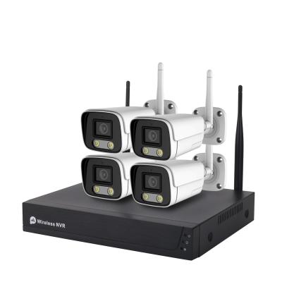 China Unistone 4CH Outdoor Wireless Wi-Fi 2MP CCTV Security Camera NVR Kit for sale