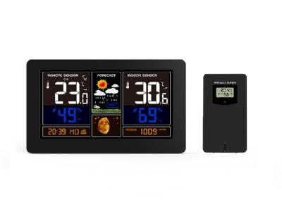 China Professional Weather Station EM3378 with Wind Speed and Temperature Sensors for sale
