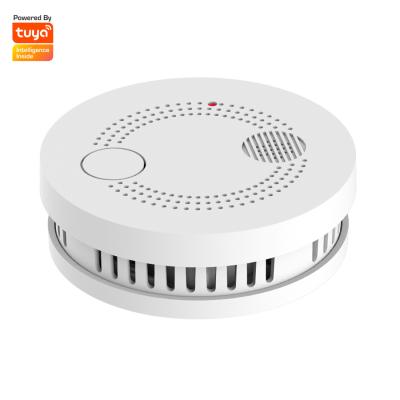 China WiFi Smoke Detector ES63TW5 85dB Alarm Photoelectric Sensor 9V Battery for sale