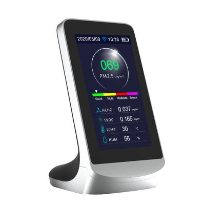 China Tuya WiFi PM2.5 TVOC HCHO Air Quality Monitor DM72A with Real-Time Data for sale