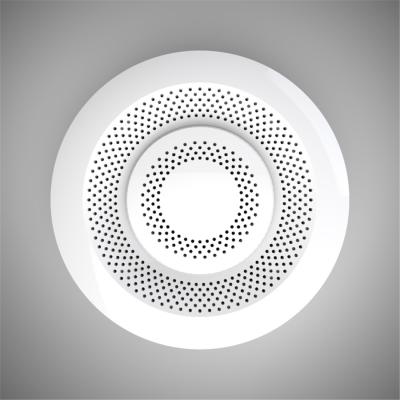 China Tuya Zigbee WiFi Smart Air Quality Monitor CO2 Detector Formaldehyde VOC Sensor Temp Humidity for sale