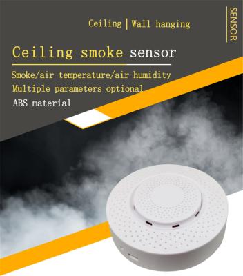 China Zigbee Tuya WiFi Smart CO2 Detector with Temperature Humidity Sensor VOC Formaldehyde for sale