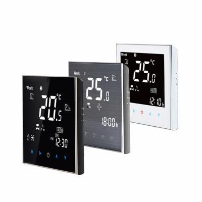 China Tuya WiFi Smart Thermostat HVAC Digital Fan 3 Speed Controller BAC-2000ELW 4 Pipe Air Conditioner for sale