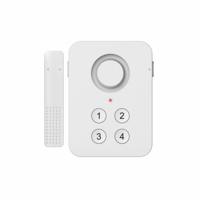 China Tuya Smart WiFi Door Alarm Sensor with Password RL-WD02 110dB Alarm Function for sale