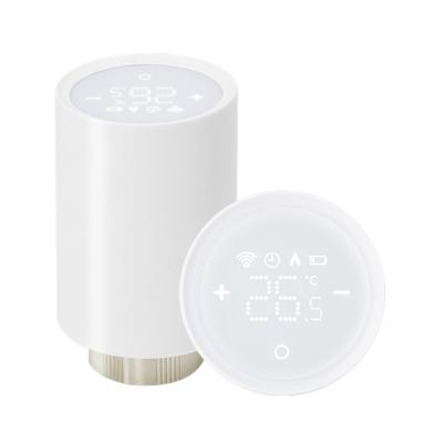 China Bluetooth Smart Radiator Thermostat TRV TR-01 with APP Remote Control 2021 for sale