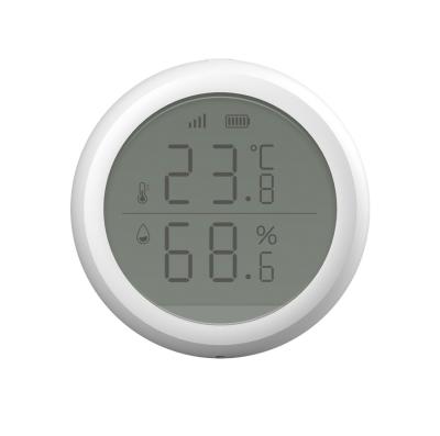 China Zigbee Temperature Humidity Sensor SS-TE100 Smart Home Monitor for sale