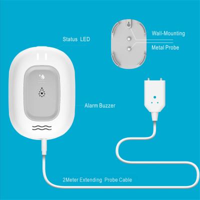China Wifi Water Leak alarm Sensor(WLS-100w) for sale