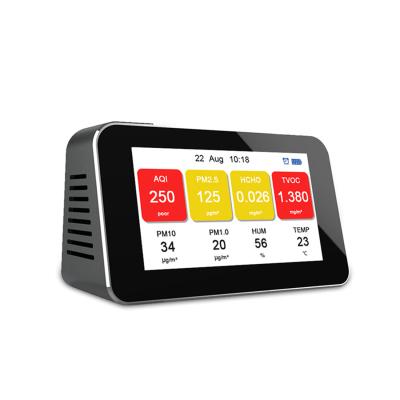 China Air Quality Monitor PM2.5 HCHO TVOC 601A Indoor Pollution Detector for sale