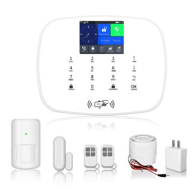 China RFID color screen WIFI / 3G / 4G network alarm system(BL-G55) for sale