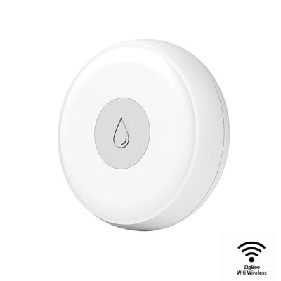 China Tuya ZigBee Wireless Water Immersion Sensor ZMWS Leak Detector 100m Range for sale