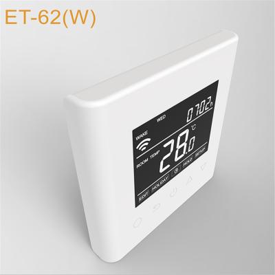 China WiFi Smart Thermostat ET62W ET82W Programmable Digital Room Thermostat 24V for sale