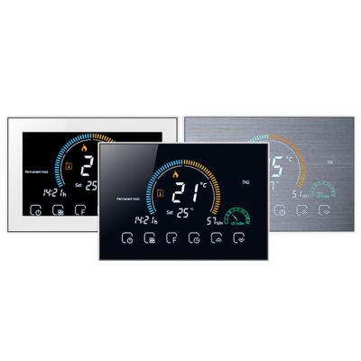 China Google Wi-Fi Smart Thermostat Electric Floor Heating Water Gas Boiler Temperature Regulator 24V for sale