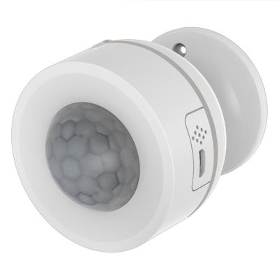 China Tuya Smart WiFi PIR Motion Sensor with Temperature Humidity Detection NAS-PD07W for sale