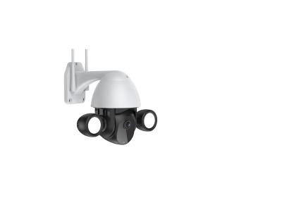 China AI Human Detection WIFI Floodlight Speed Dome Camera 4MP Full Color Night Vision Two Way Voice for sale