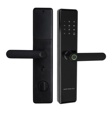 China Tuya WiFi Smart Fingerprint Door Lock with App Remote Control for Home Security for sale