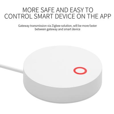 China Smart Tuya Zigbee 3.0 Hub Gateway Smart Home Bridge Wireless Remote Controller 2021 Reddot Award for sale