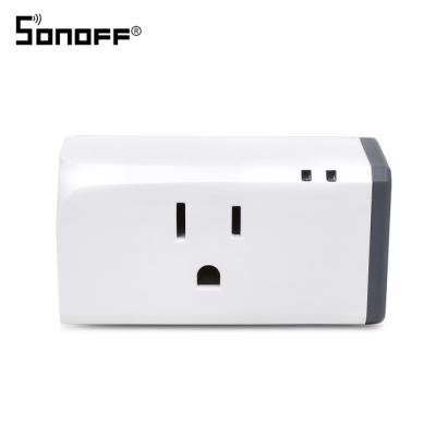 China Sonoff US 16A Mini WiFi Smart Socket Power Consumption Monitor for sale