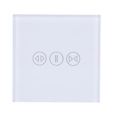 China Smart WiFi Curtain Switch US EU Remote Control Works with Alexa Google Home Touch for sale