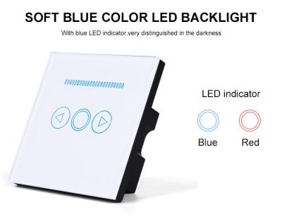 China UK 1 Gang Smart WiFi Touch Dimmer Light Switch for LED Lamps 220V for sale