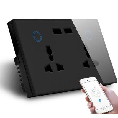 China Smart Home Uk Socket Wifi Wall Socket With Usb Socket Charger/wifi Wall Socket Uk/smart Wifi Wall Outlet for sale