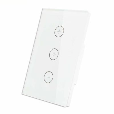 China Tuya Smart WiFi LED Bulb Dimmer Switch Voice Control Glass Touch Works with Alexa Google for sale