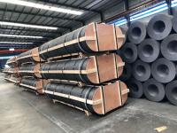 China 650mm UHP Graphite Electrode 26 Dia USA UK Needle Coke Carbon Black for EAF Steelmaking for sale