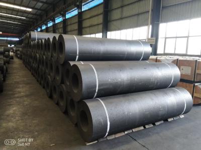China EAF 600mm Graphite Rod Electrode 24 Inch High Density UHP for Steelmaking for sale