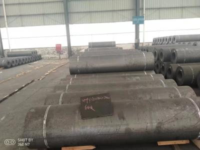 China 600mm High Power Graphite Electrode , 24 Inch Graphite Electrode Rod  Shida Carbon for sale