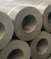 China RP600mm Carbon Graphite Electrode 24 Inch Diameter 8-9.4 μΩM Resistivity for Submerged Arc Furnace for sale