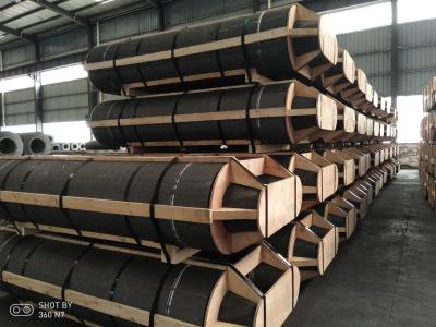 China UHP Graphite Electrode 500x2400mm Large Size ISO9001 for Arc Furnace Steelmaking for sale