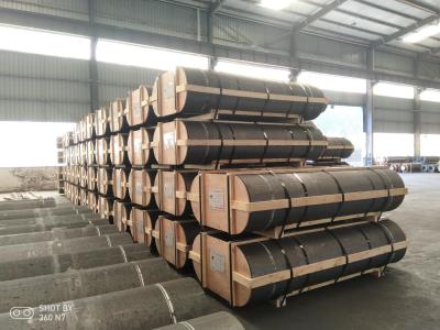 China 600mm UHP Electric Arc Furnace Graphite Electrodes High Thermal Conductivity 20 MPA for sale