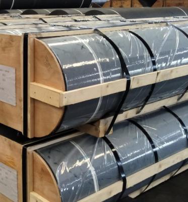 China Ultra High Power Graphite Electrode 550mm for Electric Arc Furnace Steel Smelting UHP Grade for sale