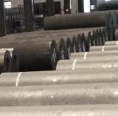China High Tech Lf Hp Graphite Electrodes 400mm Diameter 2100mm Length Eco - Friendly for sale